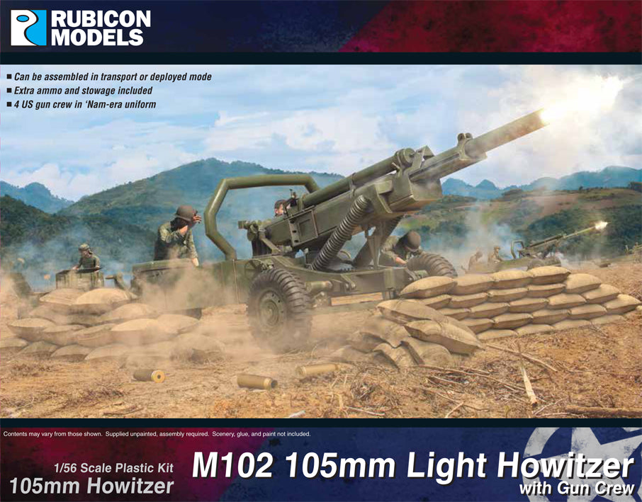 280126 - M102 105mm Light Howitzer – Rubicon Models Asia Pacific