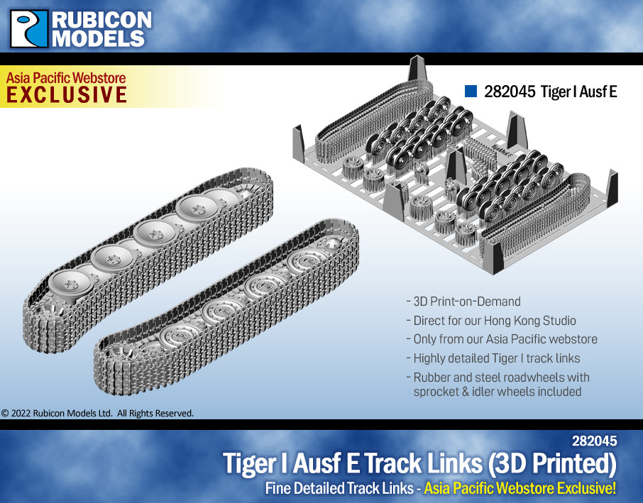 Complete Kit - Tiger-1 with Track Links – Rubicon Models Asia Pacific