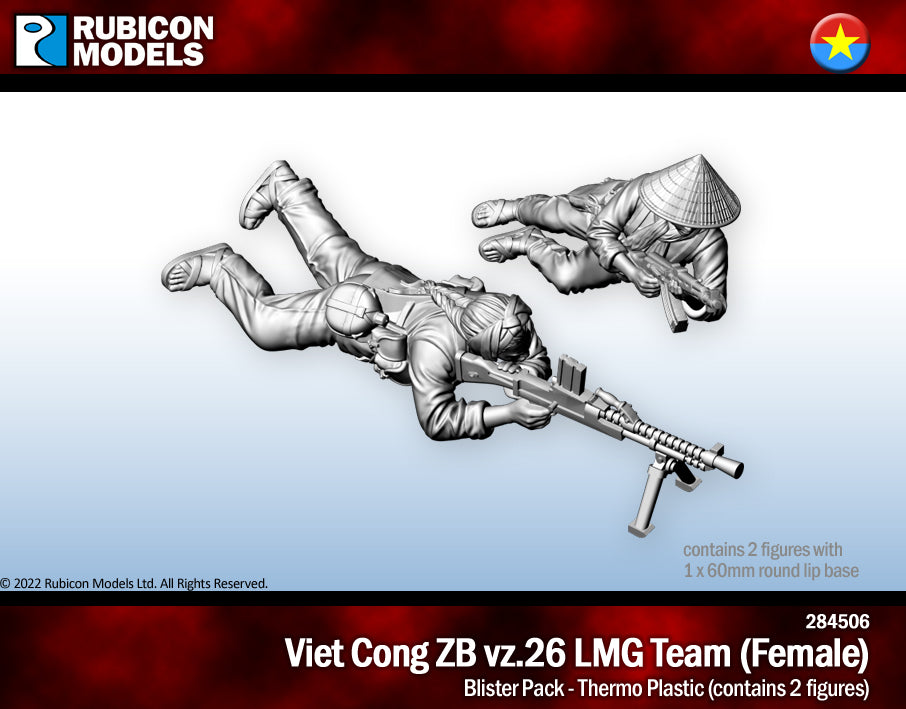 284506 - VC ZB vz26 LMG Team (Female Crew) – Rubicon Models Asia Pacific