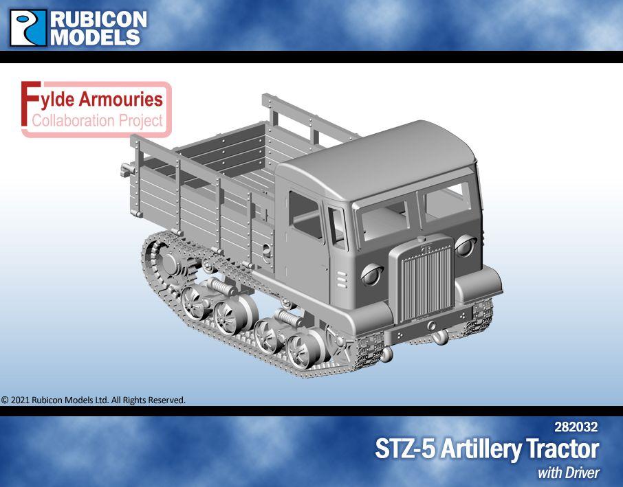 282032 - USSR STZ-5 Artillery Tractor – Rubicon Models Asia Pacific
